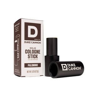 Duke Cannon Supply Co. Solid Cologne Stick - Palomino - 0.3oz: Vanilla ...