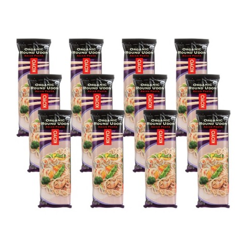 Koyo Organic Round Udon Noodles - Case Of 12/8 Oz : Target