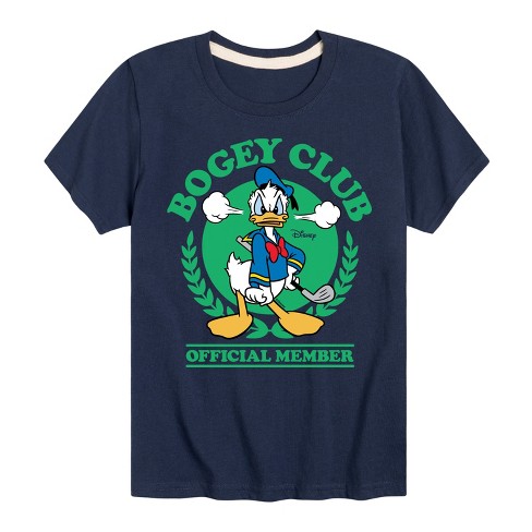 Boys' Disney Donald Duck Bogey Club Short Sleeve Graphic T-shirt - Navy ...