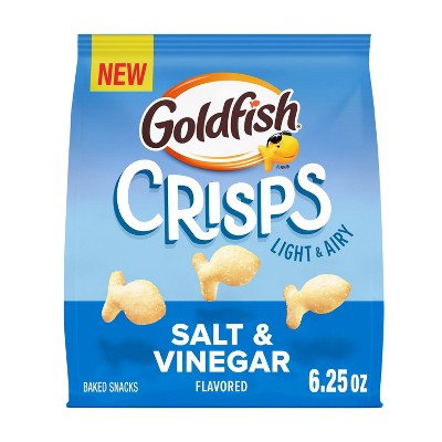Pepperidge Farm Goldfish Salt & Vinegar Crisps - 6.25oz : Target