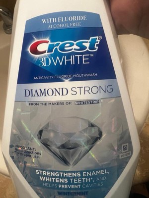 Crest 3d White Diamond Strong Wintermint Mouthwash - 1l : Target