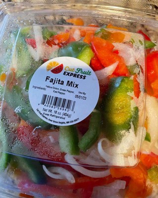 Cut Fruit Express Fajita Mix - 16oz : Target