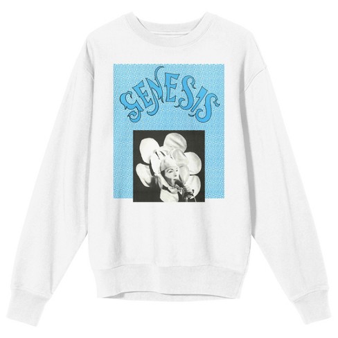 Genesis Flower Singer Crew Neck Long Sleeve White Adult Sweatshirt : Target