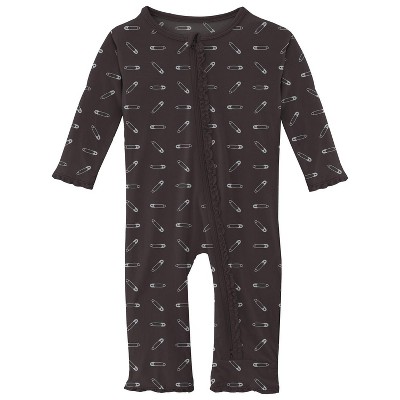 Girl Kids' Muffin Ruffle Coverall With 2 Way Zipper - Kickee : Target
