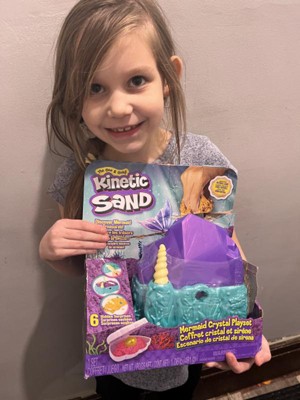 Kinetic Sand Mermaid Crystal Playset : Target