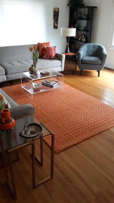 Nourison Perris Textured Indoor Area Rug Latte 3'9" X 5'9" : Target