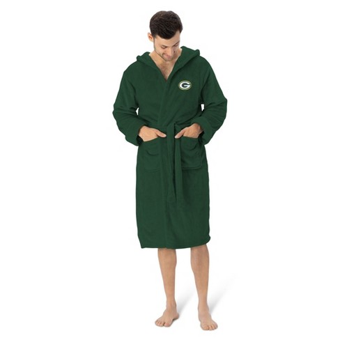 Green Bay Packers Nfl Hooded Silk Touch Bath Robe 26x47 Inches : Target