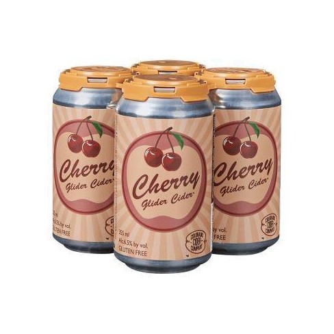 Colorado Cherry Glider Hard Cider - 4pk/12 Fl Oz Cans : Target