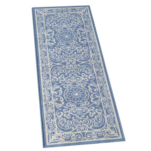 Collections Etc Scroll Printed Rug : Target