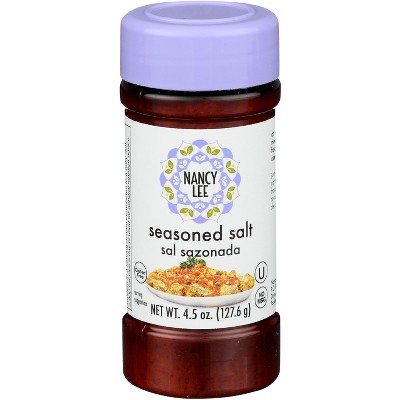 Nancy Lee Salt Seasoned - Case Of 8 - 4.5 Oz : Target