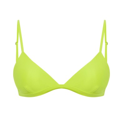 Women's Ally Bikini Top- Miga Swimwear- Xl - Lime Green : Target