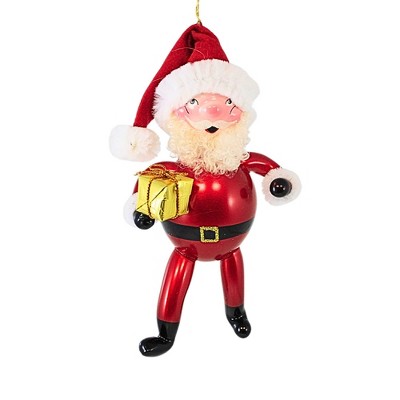 Italian Ornaments 6.5 Inch Santa Delivers Present Christmas Italian ...