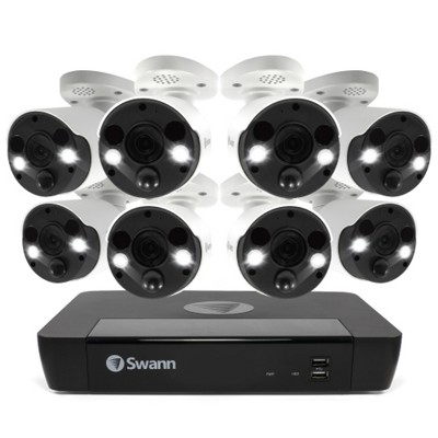 Swann Master 4k 8 Channel Home Security Surveillance System, 2tb Nvr, 8 ...
