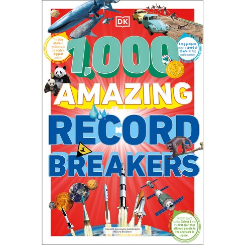 1,000 Amazing Record Breakers - (dk 1,000 Amazing Facts) By Dk ...