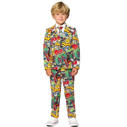 Opposuits Boys' Party Suits - Street Vibes - Multicolor - Size 4 Years ...