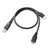 Insten Usb A To Micro B Usb 3.0 Y Cable, Black : Target