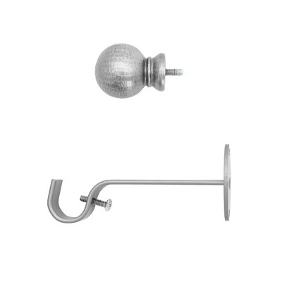 Farmhouse Ball Curtain Rod - Elrene Home Fashions : Target