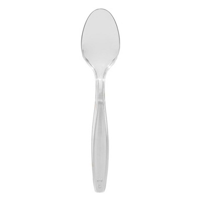 Smarty Had A Party Clear Plastic Disposable Spoons (1000 Spoons) : Target