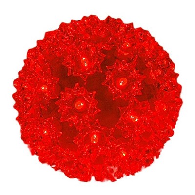 Novelty Lights 50 Red Light Led Starlight Sphere, 6" Diameter : Target