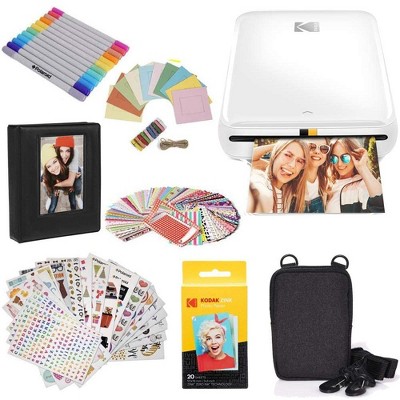 Kodak Step Wireless Photo Printer (white) Gift Bundle : Target