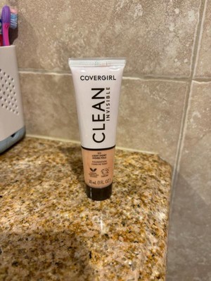 Covergirl Clean Invisible Foundation - Fair Porcelain - 1 Fl Oz : Target