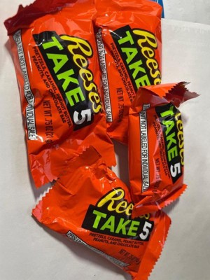 Reese's Take 5 Pretzel, Caramel, Peanut Butter, Chocolate Snack Size ...