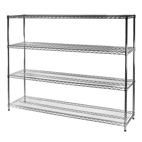 Shelving.com Chrome Wire Shelving With 4 Tier Shelves - : Target