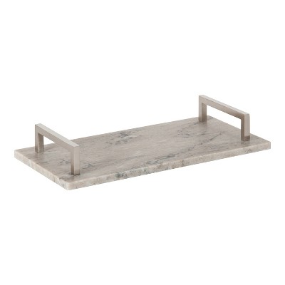 Rectangle Marble Tray White - Threshold™ : Target