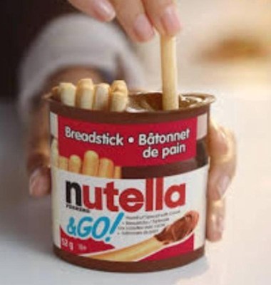 Nutella & Go! Hazelnut Spread & Breadsticks - 1.8oz/4pk : Target