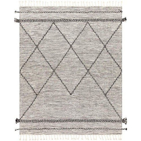 Mark & Day Sandwich 8'x10' Rectangle Woven Indoor Area Rugs Black : Target