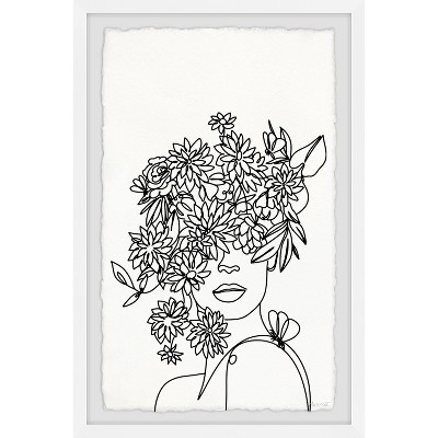 HomeStock 31 in. L x 21 in.W Framed Nature and Outdoors Digital Art For ...