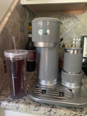 Mr. Coffee Latte Lux 4-in-1 Iced And Hot Single-serve Coffee Maker With One-touch Automatic Milk ...