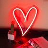 Amped Co - 13.8"x10.25" Led Neon Light Wall Hanging Room Decor With On ...