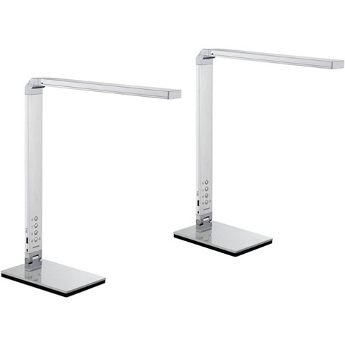 360 Lighting Jett 16 1/2" High Small Modern Desk Lamps Set Of 2 Usb ...