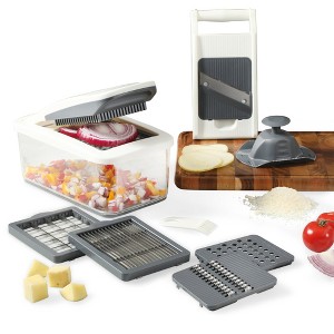 Calphalon Aero 8 in 1 Vegetable Chopper and Dicer, Food Chopper with ...