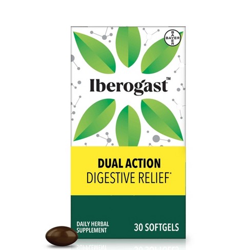 Iberogast Softgels Dual Action Digestive Relief Daily Herbal ...