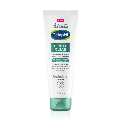 Cetaphil Gentle Clear Complexion-clearing Bpo Acne Cleanser - 4.2 Fl Oz : Target