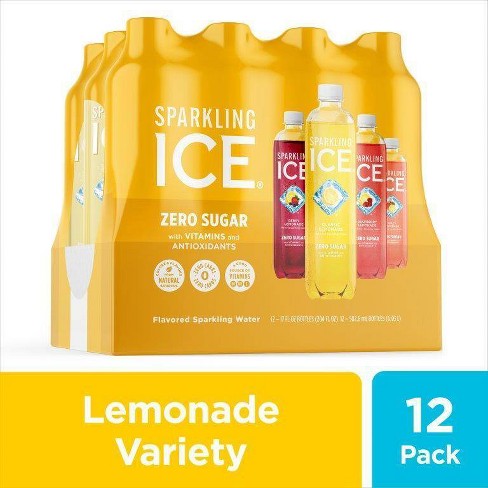 Sparkling Ice Lemonade Variety Pack - 12pk/17 Fl Oz Bottles : Target