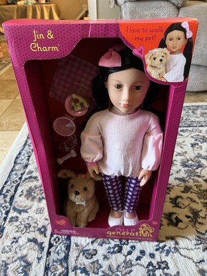 Our Generation Jin & Charm 18" Doll & Pet Set : Target