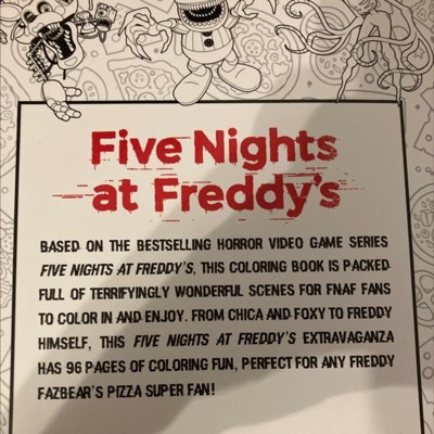 Official Five Nights At Freddy's Coloring Book - By Scott Cawthon ...