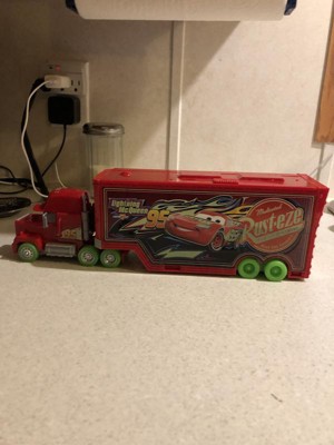 Disney And Pixar Cars Glow Racers Transforming Mack Playset : Target
