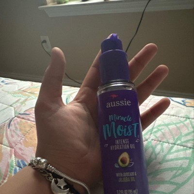 For Dry Hair - Aussie Miracle Moist Intense Hydration Oil With Jojoba ...