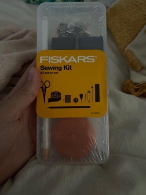 Fiskars Sewing Survival Kit: Travel Size With Tape Measure, Needles ...