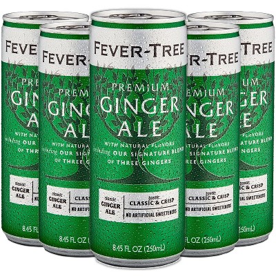 Fever Tree Ginger Ale - Premium Quality Mixer - Refreshing Beverage For ...