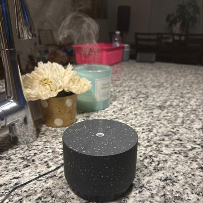 Black Terrazzo Essential Oil Diffuser - Threshold™: Ultrasonic ...