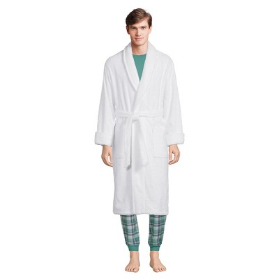 Men's Tall Calf Length Turkish Terry Robe : Target