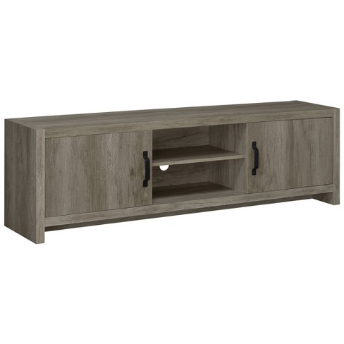 Hays 2 Door Tv Stand For Tvs Up To 80" Gray Driftwood - Coaster: Modern ...