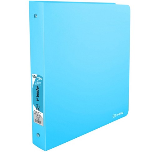 Enday 1" Flexible 3-ring Binder With Pocket : Target