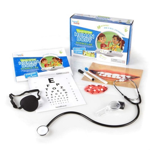 Hand2mind Head To Toe Human Body Science Kit With Storybook : Target