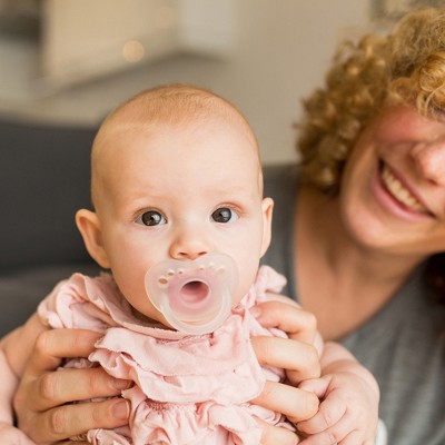 Evenflo Feeding Balance + Stage 1 Cylindrical Silicone Pacifier - 0 ...